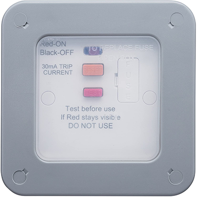 Electrical Supplier. RCD Protected Switched FCU