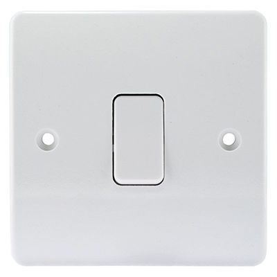 Electrical Supplier. 10A 1 Gang 2 Way Single Pole Switch