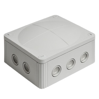 Electrical Supplier. Combi 1210/5 Grey Junction Box
