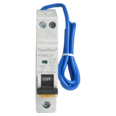 Electrical Supplier. 10A Double Pole Type A C Curve RCBO